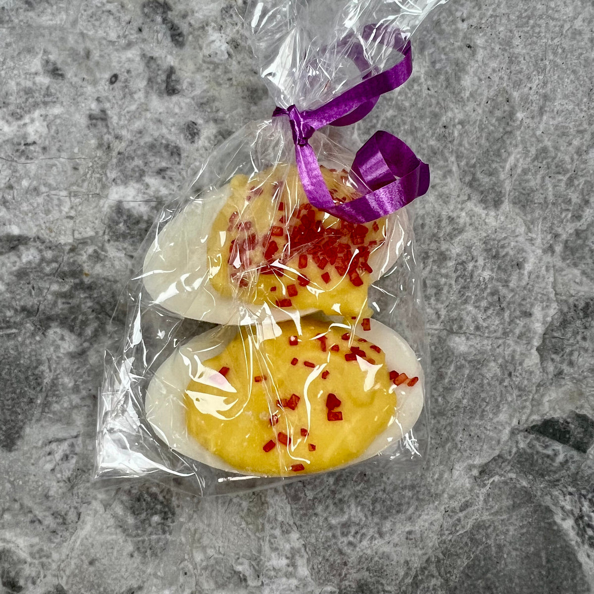 Deviled Eggs White Chocolate w/ Crisp Rice Mechanicville Fundraiser ...